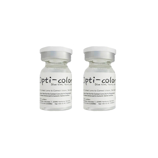لنزطبی سالیانه opti-color - لنز مدیکال